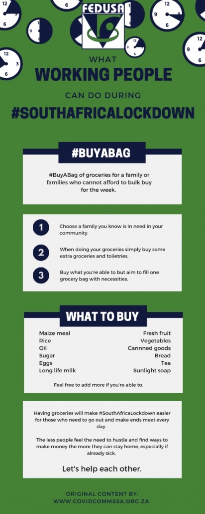 FEDUSA – Federation of Union South Africa