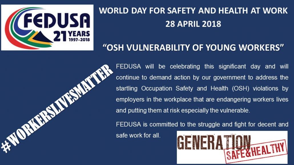 FEDUSA – Federation of Union South Africa